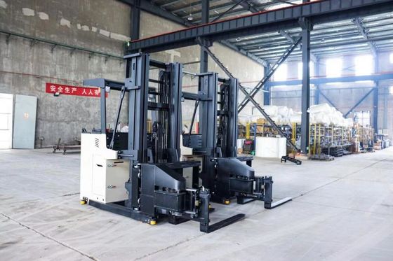 Non Standard 3 Way Electric Stacker Material Handling Rated Load 1000 KG