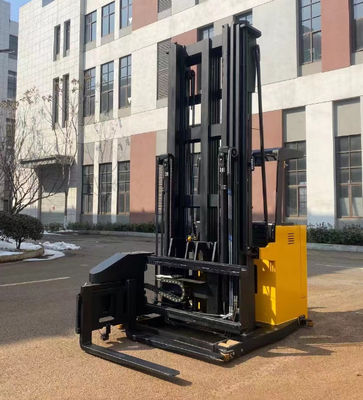 1.5 Tons Narrow Channels Pallet Stacker Electric Forklift Stacker Fork ...