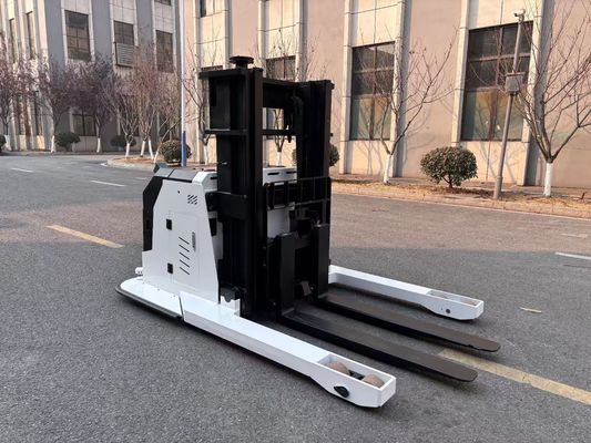 4 Tons Non-standard AGV Body Electric Pallet Stacker Lifting Height 4 ...