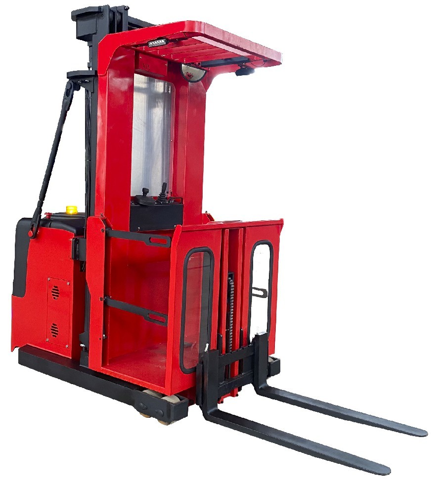 Vertical Drive System Order Picking Forklift Truck 1000 KG